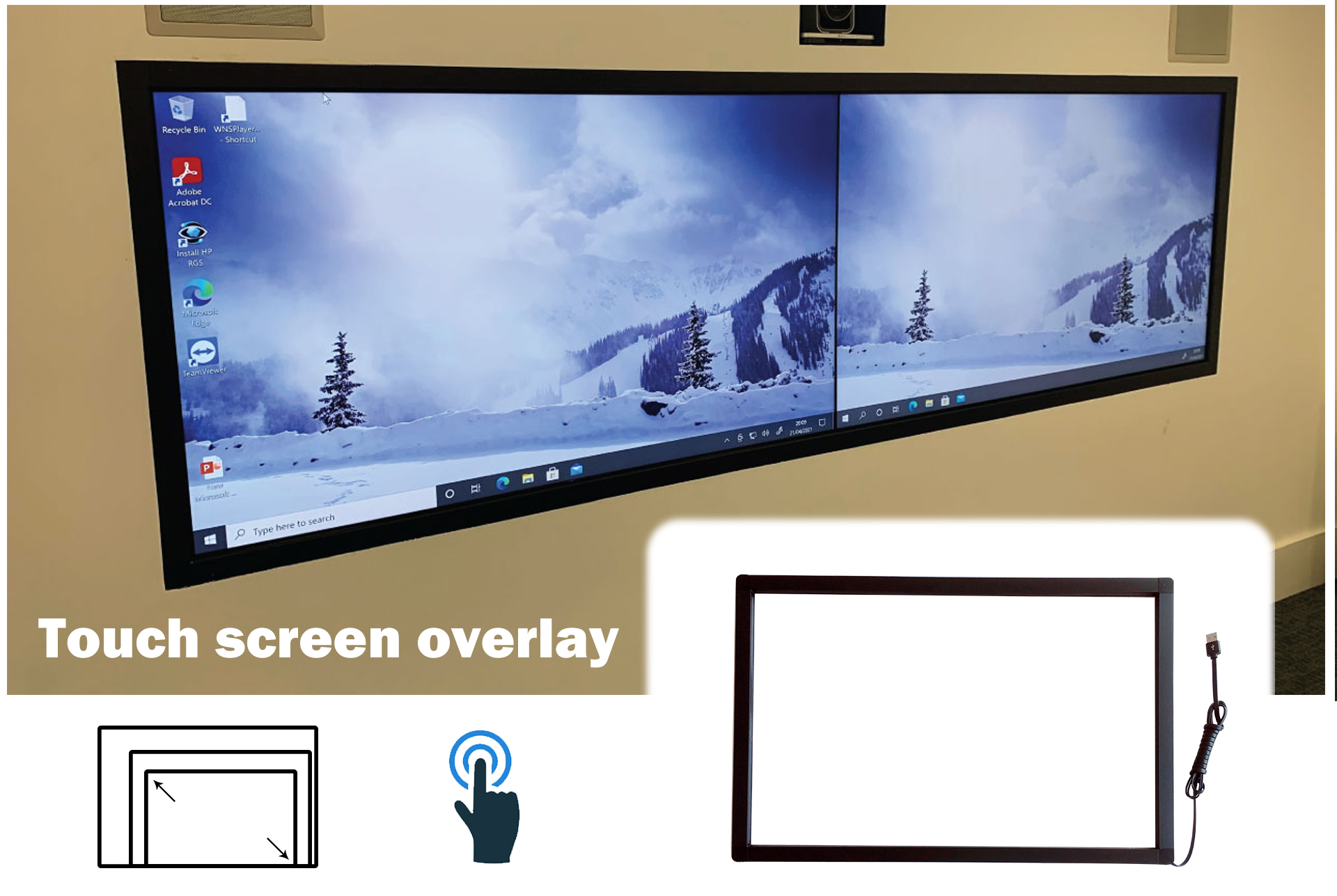 What is an infrared touch frame? | U-Touch Technology